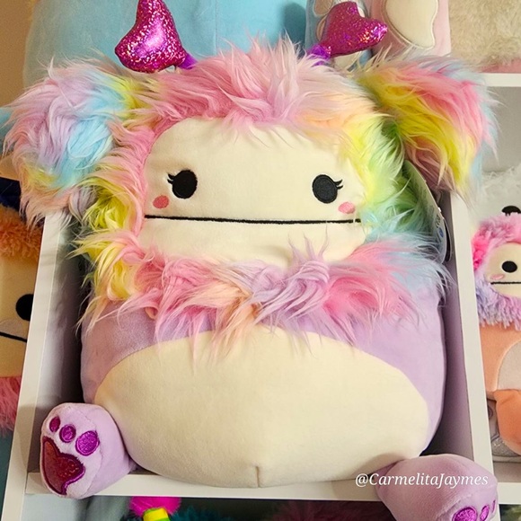 Squishmallows | Toys | Conradina 2 Select Series Rainbow Bigfoot ...